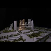 China 1:1000 Concept Architectural Model ABS Maple Wood Handmade 50kg Display for sale
