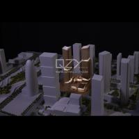 China 1:1000 Concept Architectural Model ABS Maple Wood Handmade 50kg Display for sale