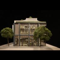China 1:50 Scale Villa Sales Section Model Handmade ABS Acrylic Metal Wood Realistic Display for sale