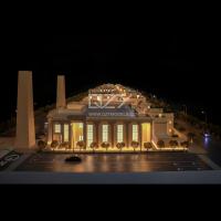 China 1:100 Riyadh BASO Office Building Architectural Model with 4000K Warm White Illumination for sale