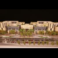 China 1:100 Riyadh BASO Office Building Architectural Model with 4000K Warm White Illumination for sale