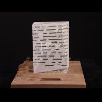 China 1:100 Sanko Office Building Wooden Architectural Model for sale