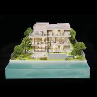 China 1:50 Scale Realistic Villa Model with LED Lighting for sale