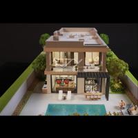 China 1:50 Scale Realistic Villa Model with Illumination for sale