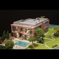 China 1:50 Scale Realistic Villa Model with Illumination for sale
