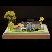 China Aspen 1:72 Luxury Villa Model with Illumination for sale