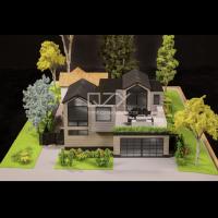 China Aspen 1:72 Luxury Villa Model with Illumination for sale