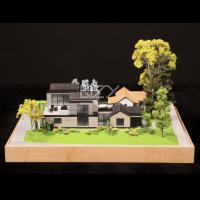 China Aspen 1:72 Luxury Villa Model with Illumination for sale