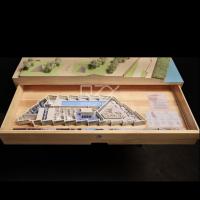 China 1:110 Greenwich Peninsula Architectural Model with Illumination for sale