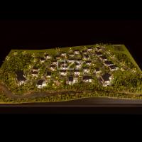 China 1:200 Scale Bulgaria RU Homes Villa Model 100KG Handmade Architectural Display for sale
