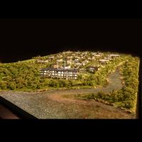 China 1:200 Scale Bulgaria RU Homes Villa Model 100KG Handmade Architectural Display for sale
