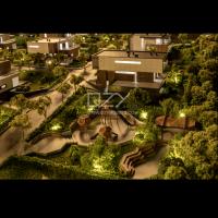 China 1:200 Scale Bulgaria RU Homes Villa Model 100KG Handmade Architectural Display for sale