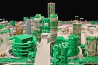 China 1:200 Urban Renewal Concept Model 19th Venice Architecture Biennale China Pavilion for sale