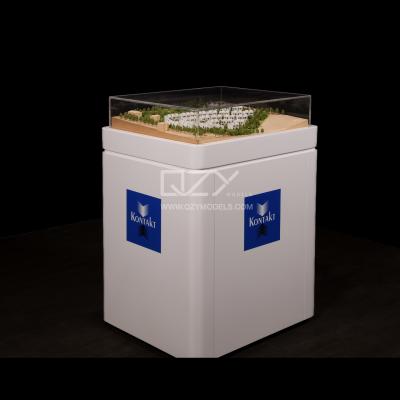 China 1:300 Scale Tirana Residential Architectural Model Handmade ABS Acrylic 25 Day Lead Time for sale