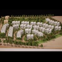 China 1:300 Scale Tirana Residential Architectural Model Handmade ABS Acrylic 25 Day Lead Time for sale