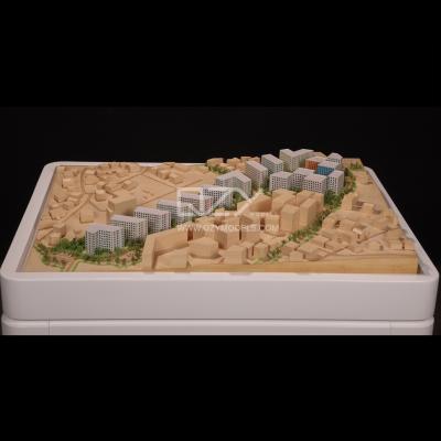 China 1:500 Maple Wood Architectural Scale Model 25-Day Lead Time Urban Design Visualization for sale