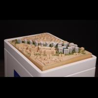 China 1:500 Maple Wood Architectural Scale Model 25-Day Lead Time Urban Design Visualization for sale