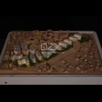 China 1:500 Maple Wood Architectural Scale Model 25-Day Lead Time Urban Design Visualization for sale