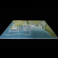 China 1:2000 Scale Nador West Med Port Complex Model - 6m x 3m Acrylic ABS Master Plan with LED Lighting for sale