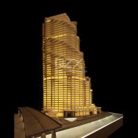 China 1:200 Scale Handmade Solid Wood Architectural Concept Model with Realistic Detail for sale