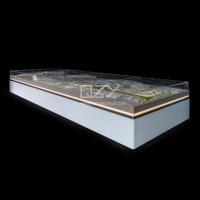 China 1:500 Scale Miniature Architectural Model Acrylic Laser Cutting Realistic Detail for Airport Terminal Display for sale
