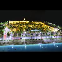 China 1:300 Scale Illuminated Realistic Urban Planning Model of Blumar Hills Cairo for sale