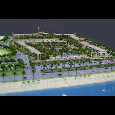 China 1:300 Scale Illuminated Realistic Urban Planning Model of Blumar Hills Cairo for sale
