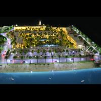 China 1:300 Scale Illuminated Realistic Urban Planning Model of Blumar Hills Cairo for sale