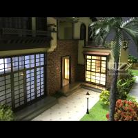 China OEM Spanish-Inspired Villa Architectural Model with 1:25 Scale and Customizable Lighting for Interior Design for sale
