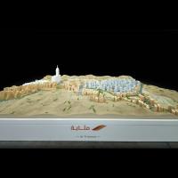 China 1:500 Mecca Mathaba Urban Planning Sand Table Model with Warm White 4000K and Cool White 6000K Lighting for sale