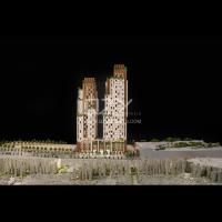 China Mecca Masar 1:100 Scale Architectural Model with Full Lighting and Handmade Craftsmanship for sale