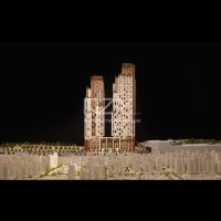 China Mecca Masar 1:100 Scale Architectural Model with Full Lighting and Handmade Craftsmanship for sale