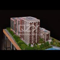China 1:100 Scale Chelsea Architectural Model with Warm Lighting Handcrafted Details for sale