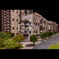 China 1:100 Scale Chelsea Architectural Model with Warm Lighting Handcrafted Details for sale