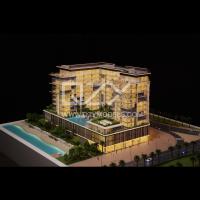 China 1:100 Scale Architectural Model with Full Lighting for Dubai Ellington Properties Project for sale
