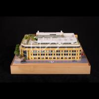China 1:100 Scale UK HA062 Architectural Model Modern British Style Handcrafted Details 12 Days Lead Time for sale