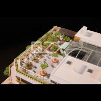 China 1:100 Scale UK HA062 Architectural Model Modern British Style Handcrafted Details 12 Days Lead Time for sale