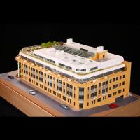 China 1:100 Scale UK HA062 Architectural Model Modern British Style Handcrafted Details 12 Days Lead Time for sale