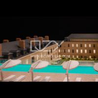 China 1:180 Scale Architectural Model of The Maybourne Hotel with Handmade Craftsmanship and LED Lighting for sale