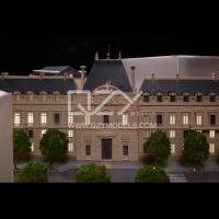 China 1:180 Scale Architectural Model of The Maybourne Hotel with Handmade Craftsmanship and LED Lighting for sale