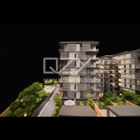 China 1:180 Handmade Architectural Scale Model with 4000K Warm White Illumination and Millimeter Precision for sale