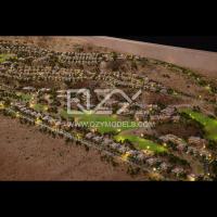 China 1:1000 Scale Handmade Sand Table Model Realistic Landscape Restoration for Wadi Safar Project for sale