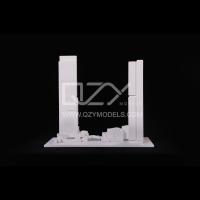 China 1:150 KPF-Terra Architectural Concept Model ABS Acrylic Handmade Minimalist Display for sale