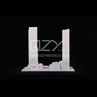 China 1:150 KPF-Terra Architectural Concept Model ABS Acrylic Handmade Minimalist Display for sale