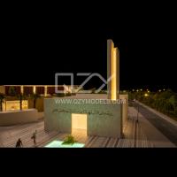 China 1:200 Scale Sanzan Residential Architectural Model for sale