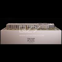 China 1:200 Handmade Architectural Model Trump Plaza Jeddah ABS Acrylic Custom for sale