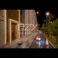 China 1:200 Handmade Architectural Model Trump Plaza Jeddah ABS Acrylic Custom for sale