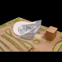China 1:500 KPF Xi'an Daxia Xixian Hotel Model for sale