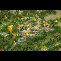 China 1:800 Wadi Safar Desert Oasis Miniature Model with Full Landscape Lighting for sale