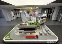 China 1:20 Prefabricated Building Dynamic Exhibition Model | Construction Technology Display Model for sale